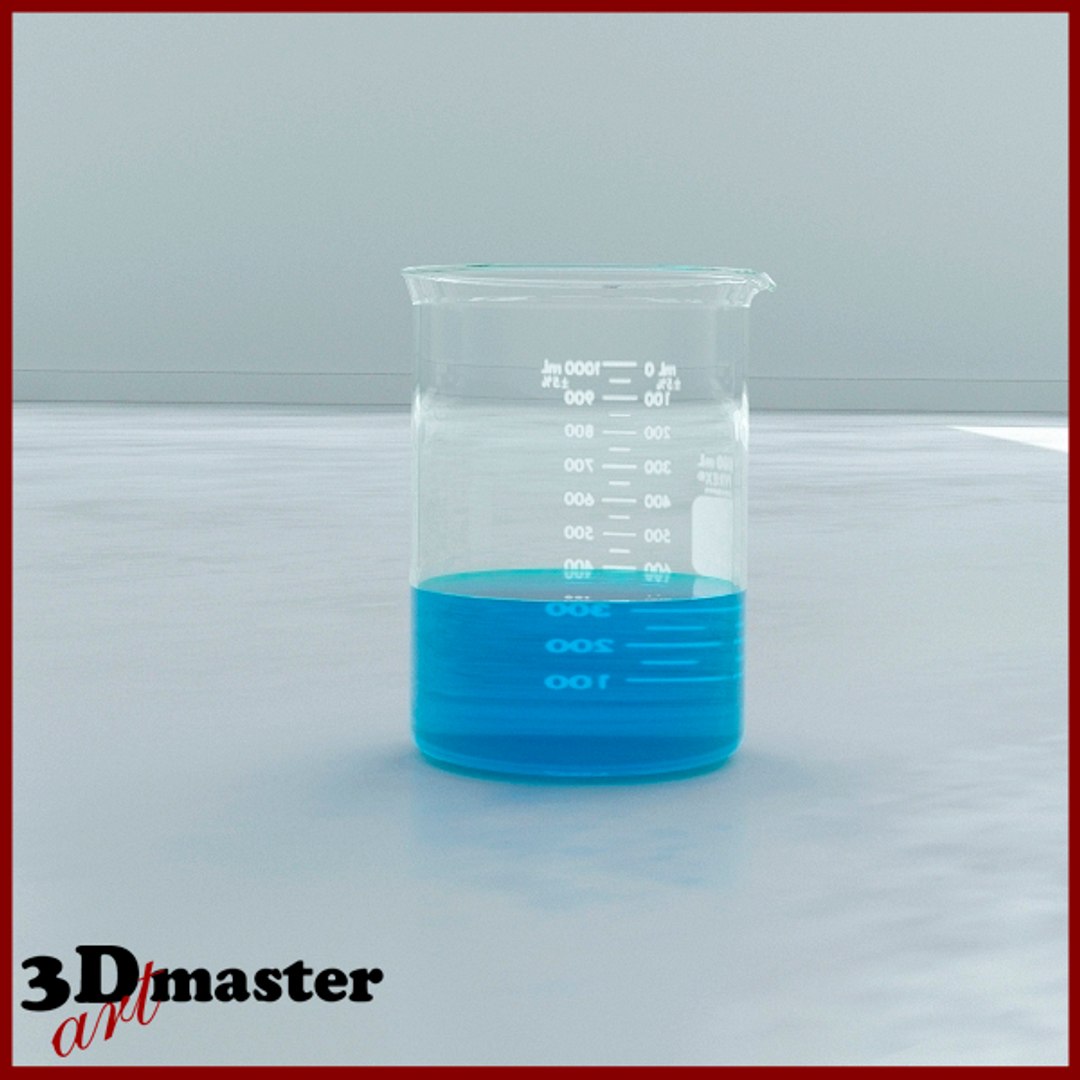 Glass Griffin Beaker Form 3D Model - TurboSquid 1228064