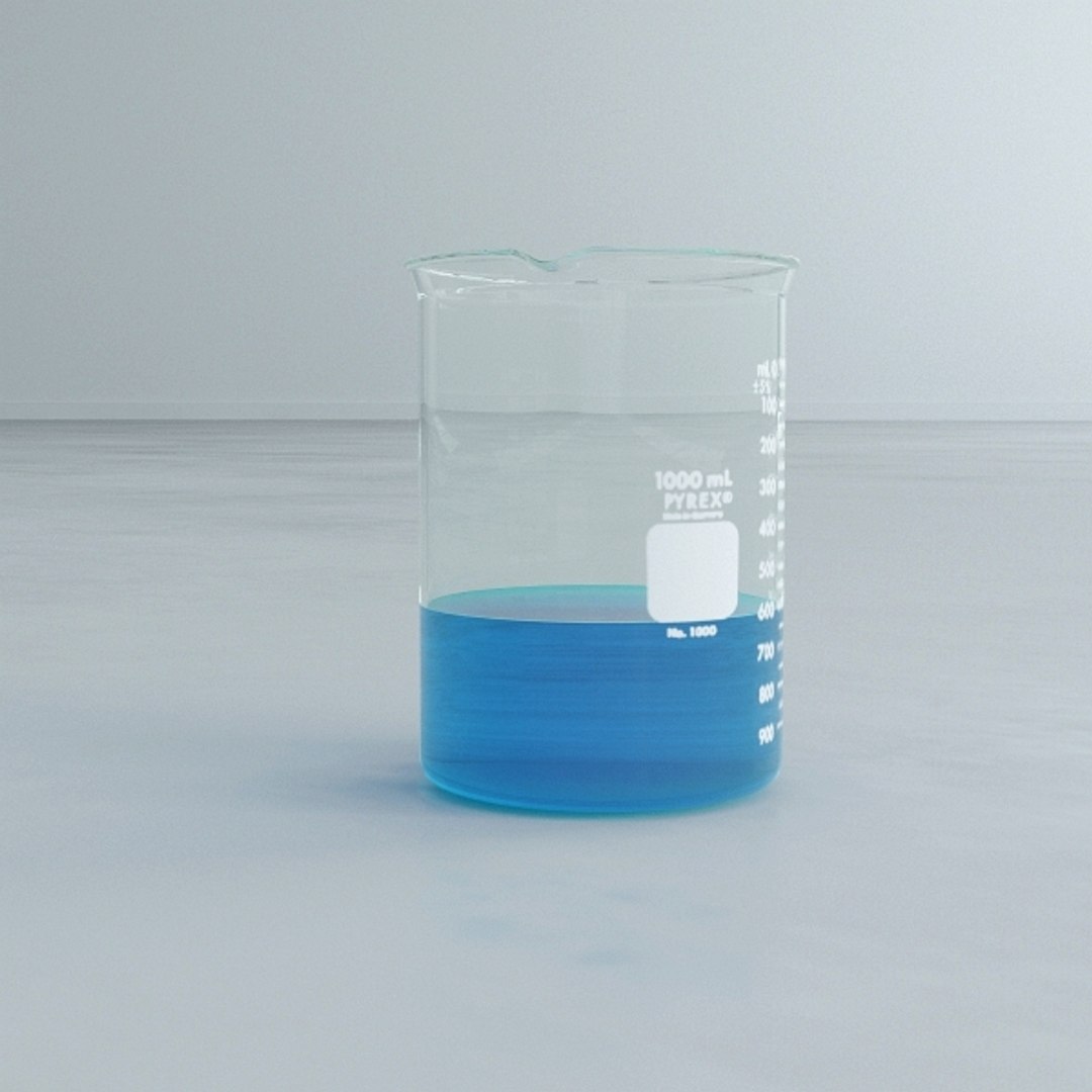 Glass Griffin Beaker Form 3D Model - TurboSquid 1228064