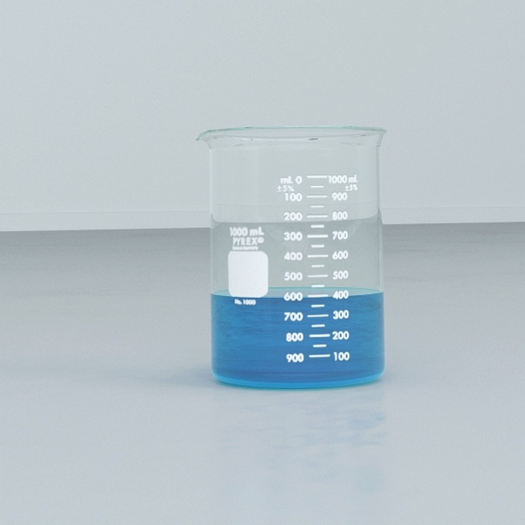 Glass Griffin Beaker Form 3D Model - TurboSquid 1228064