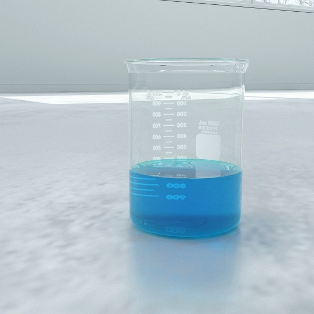 Glass Griffin Beaker Form 3D Model - TurboSquid 1228064