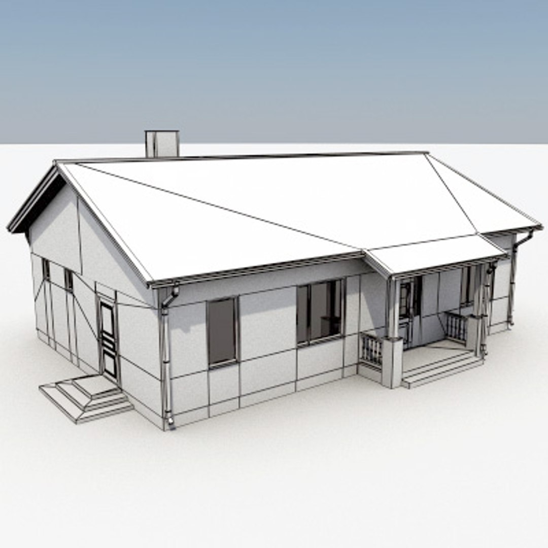 Story House 3d Model