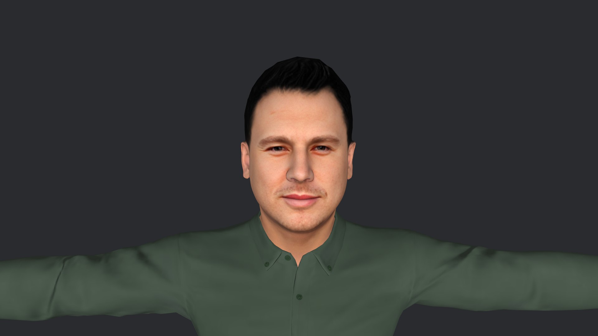 3D Channing-Tatum Hyper Realistic Full Body Fully Rigged 3D Character ...