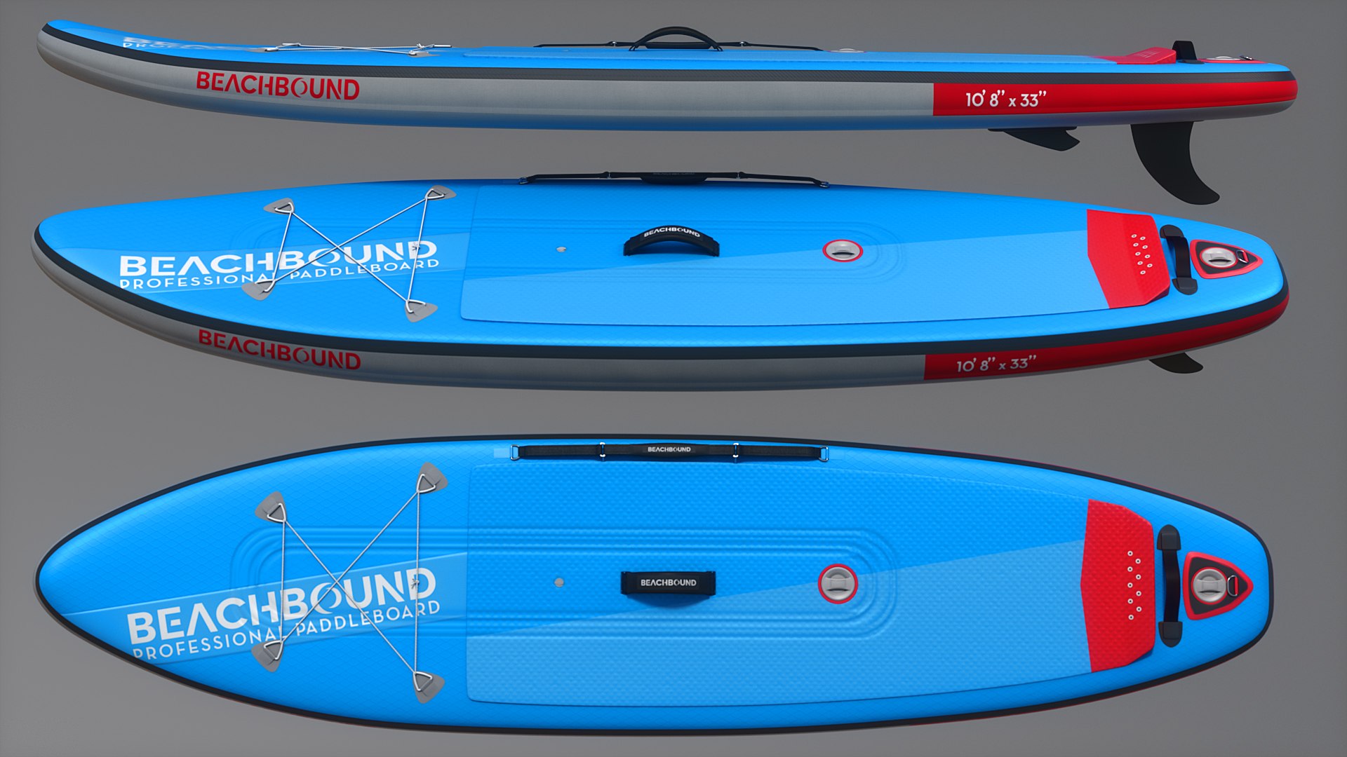 3D Male Paddleboarder Animated HQ - TurboSquid 2098595