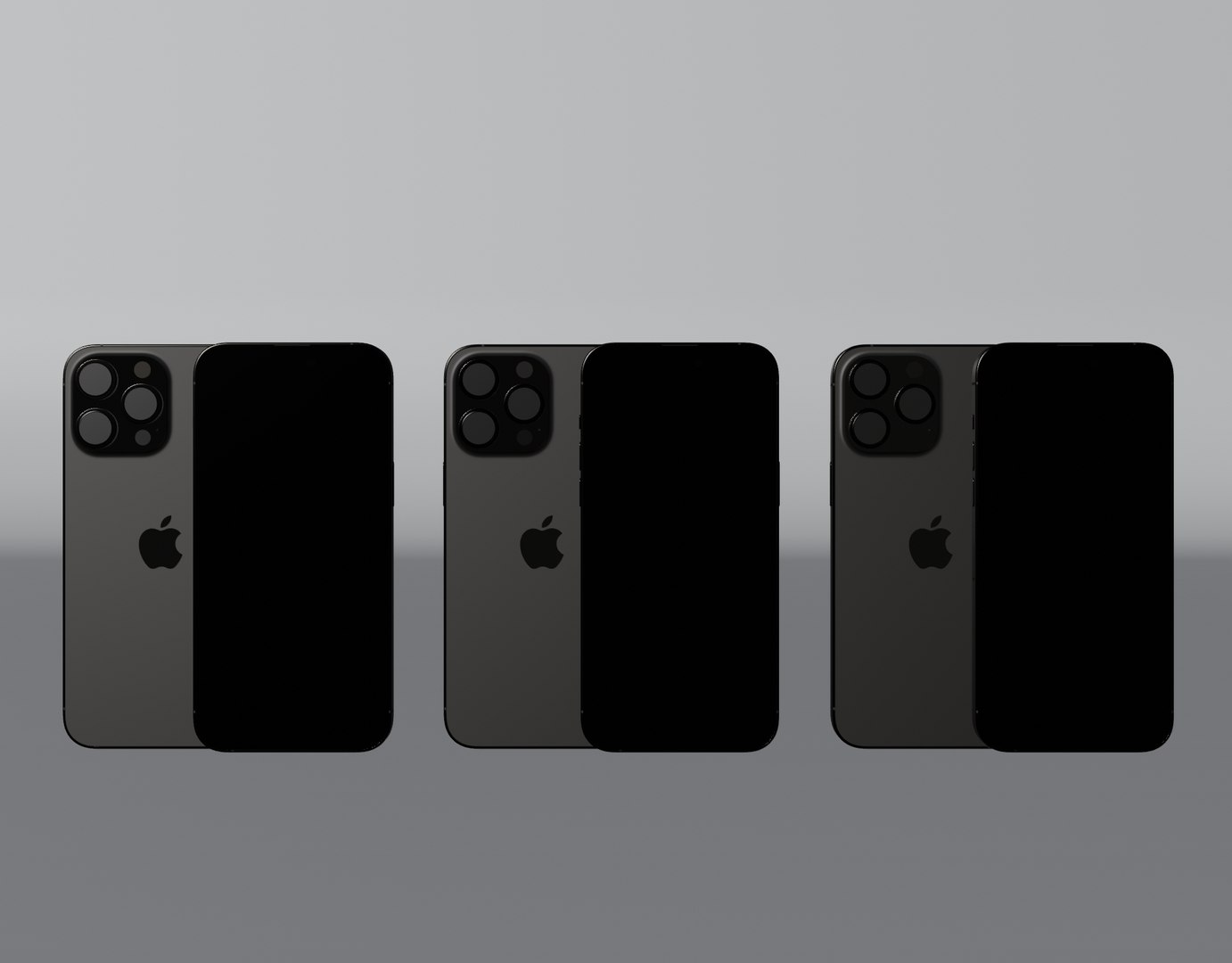3D iPhone 14 15 Pro 3D Blender Model - TurboSquid 2116541
