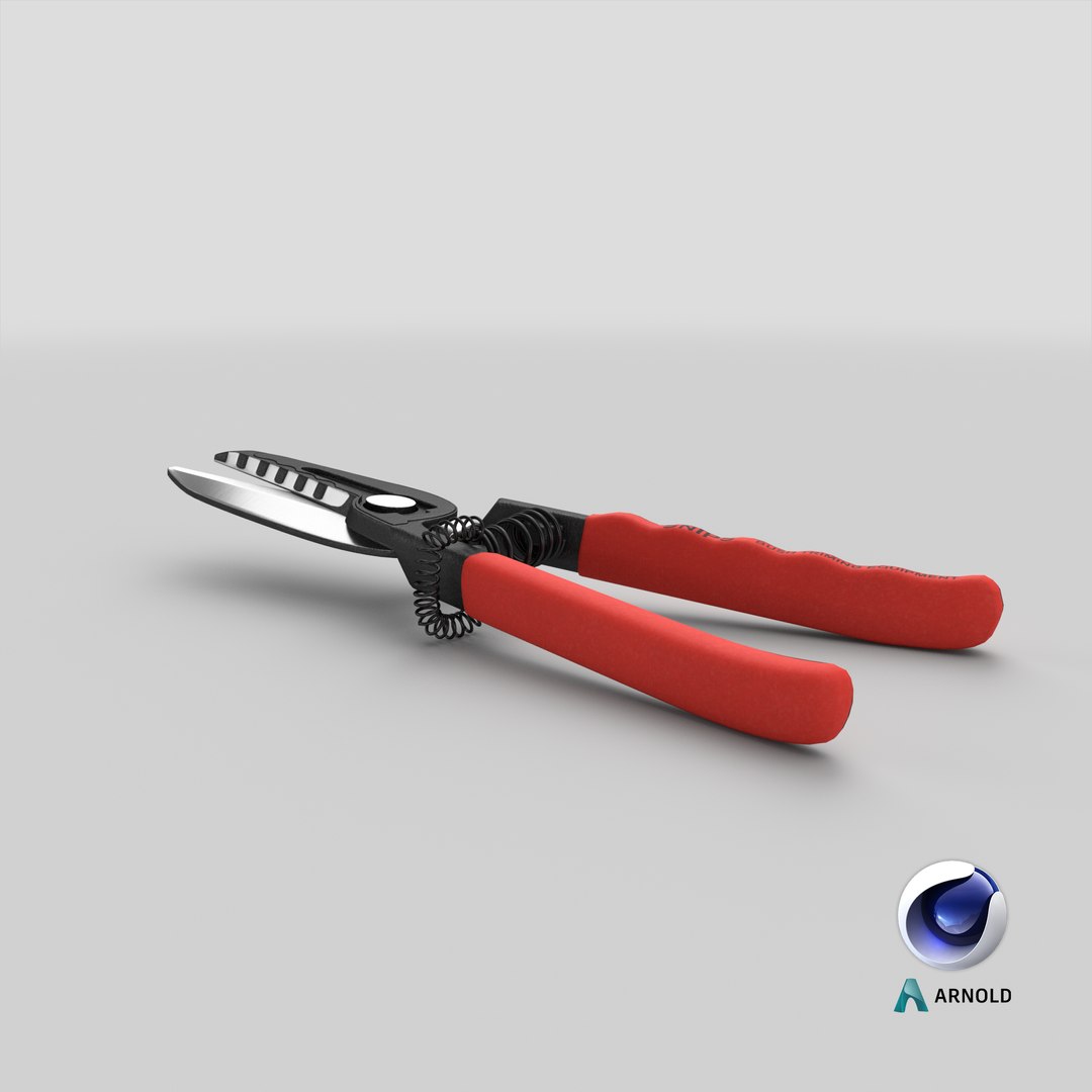 3D Snips - TurboSquid 2017653