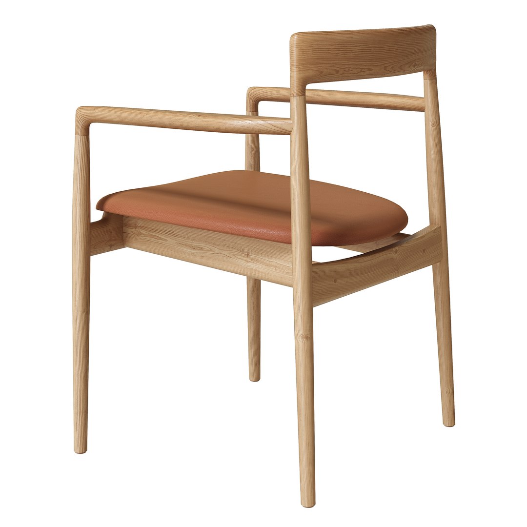 Bolia Calma Upholstered Dining Chair 3D Model - TurboSquid 2225976