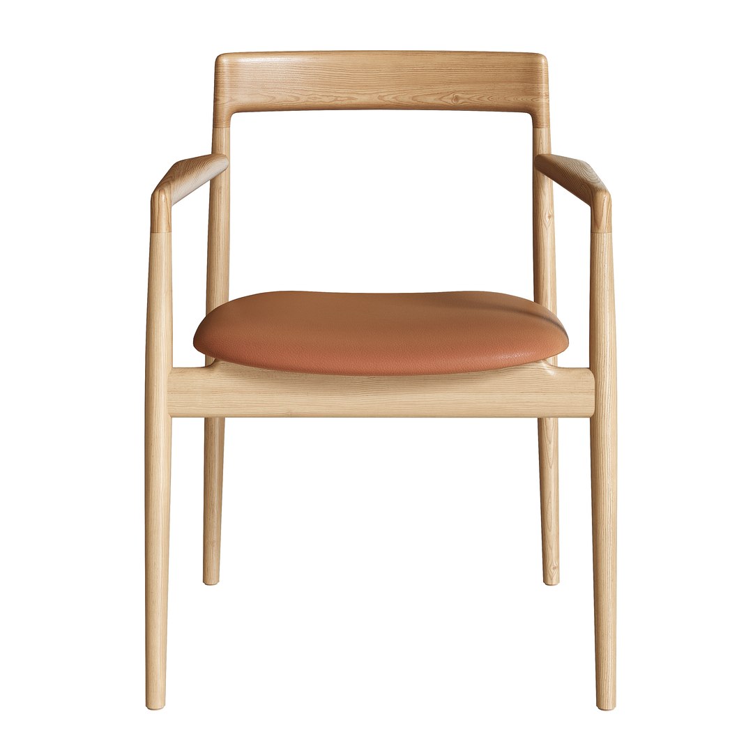 Bolia Calma Upholstered Dining Chair 3D Model - TurboSquid 2225976