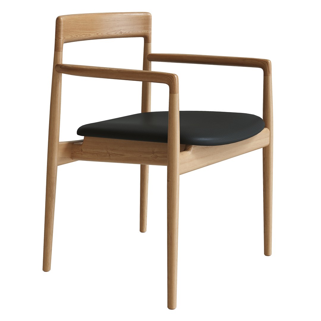 Bolia Calma Upholstered Dining Chair 3D Model - TurboSquid 2225976