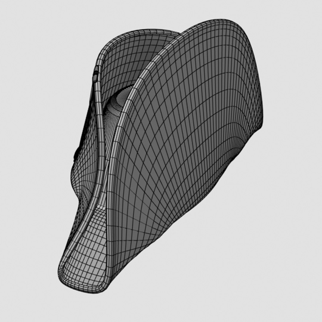 3ds Max Bicorne Hat