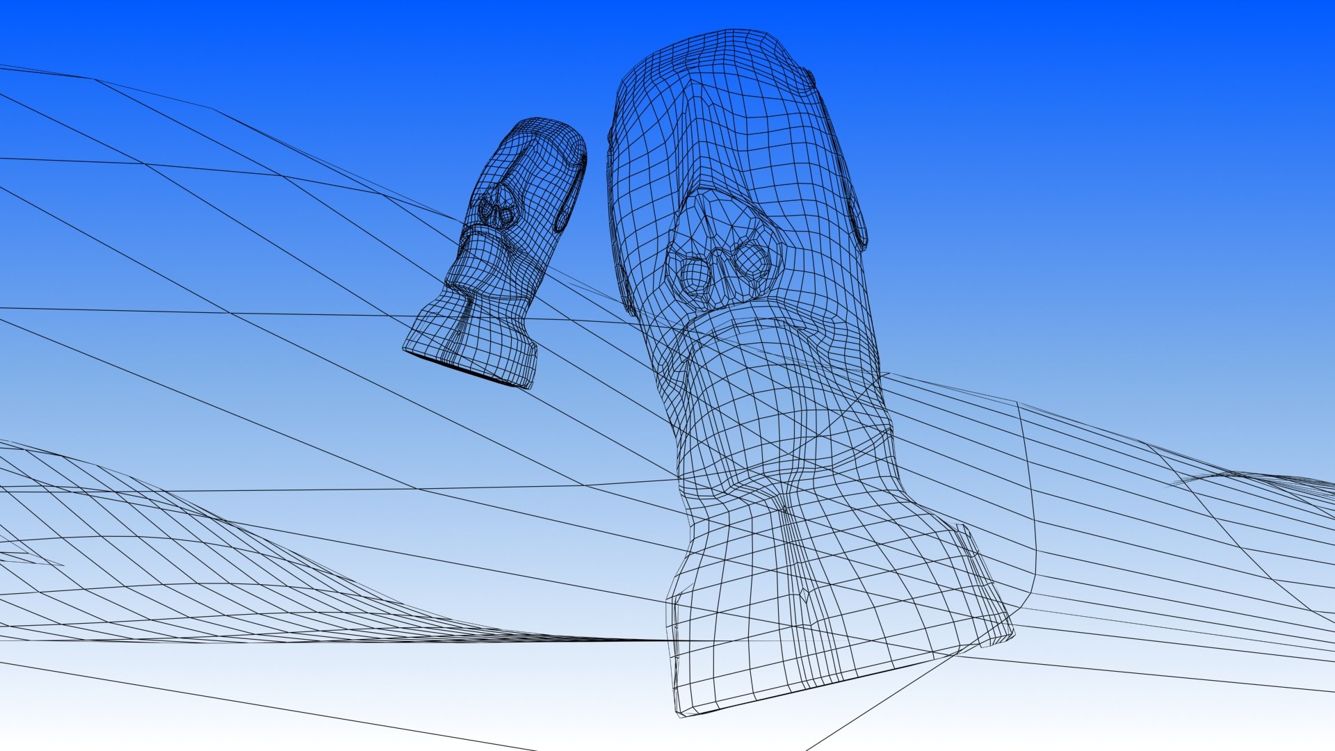 3D Easter Island Statues Model - TurboSquid 1636454