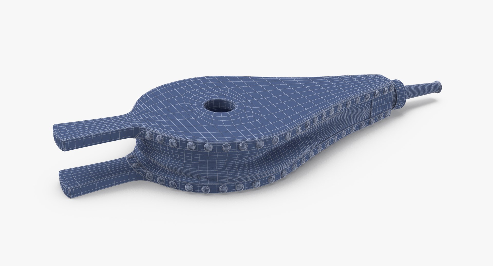 3d Blacksmiths Bellows Closed Model