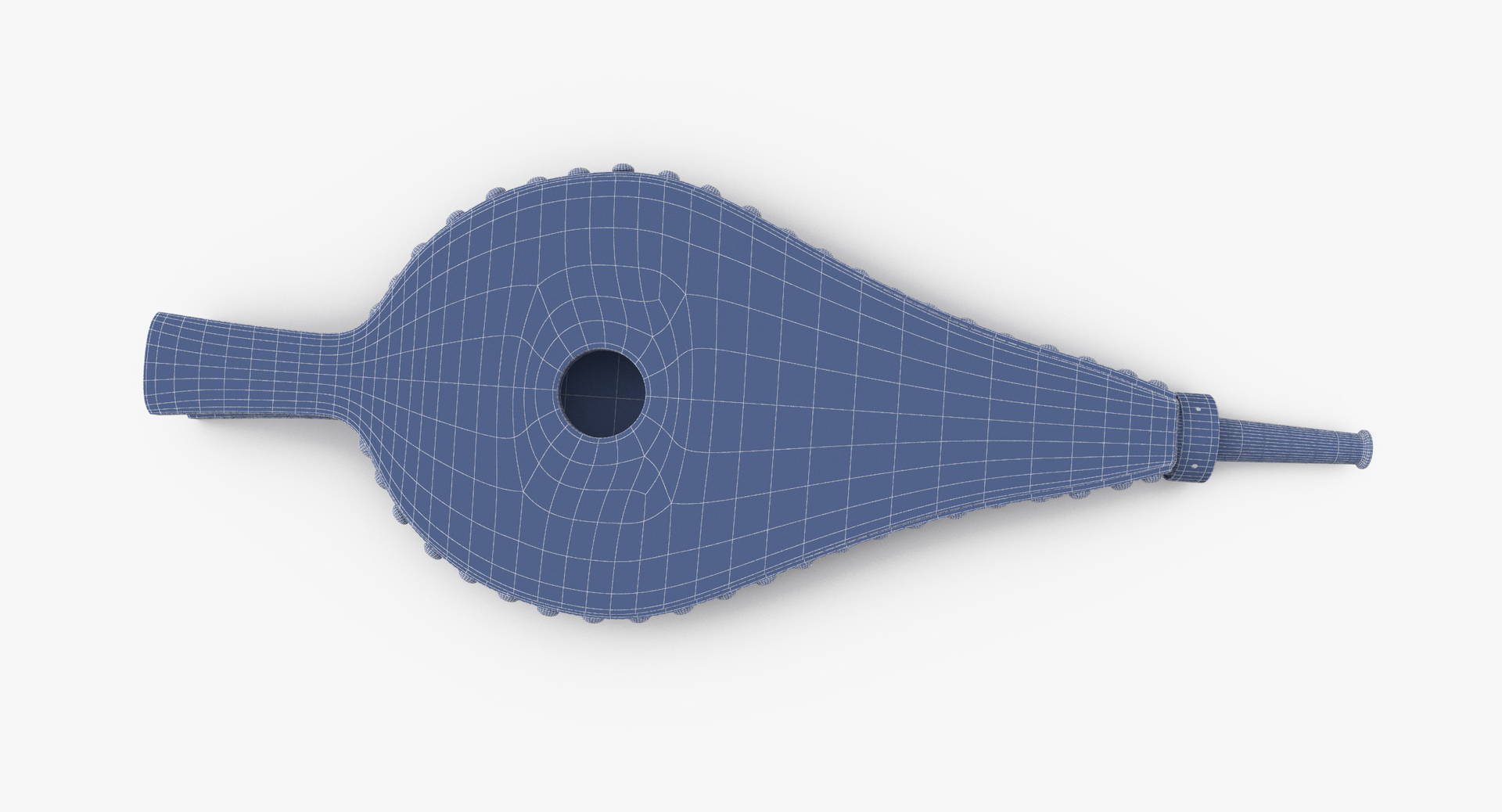 3d blacksmiths bellows closed model