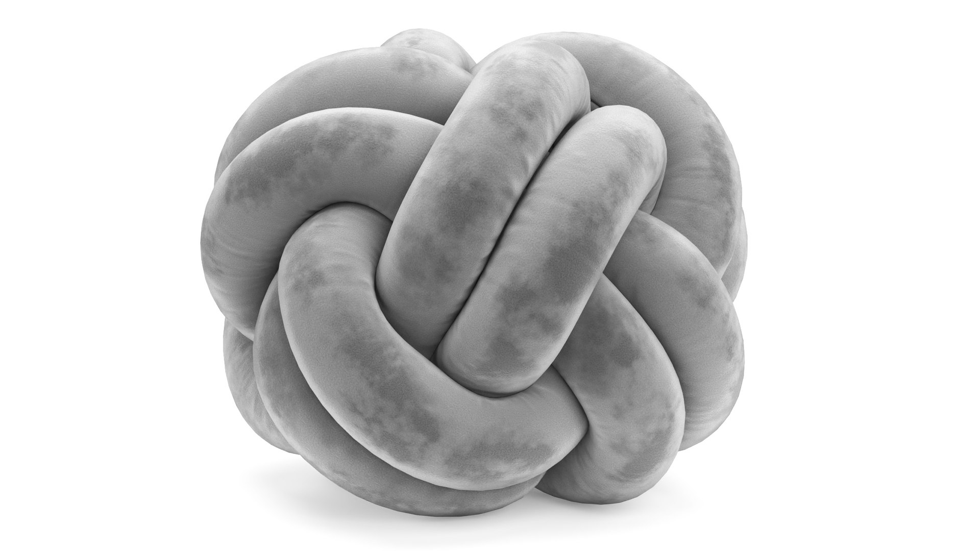 3D Velvet Knot Pillow - TurboSquid 1971874