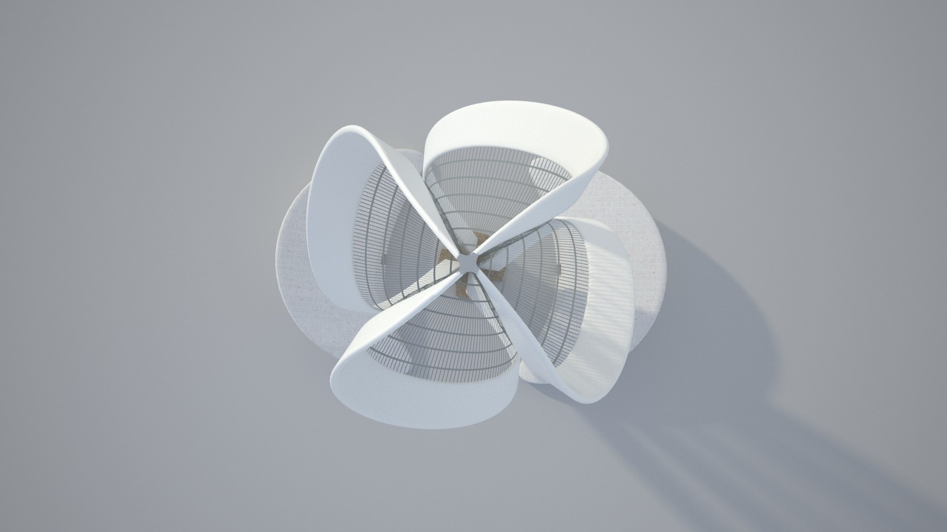 3D realistic flower tower architecture - TurboSquid 1270239