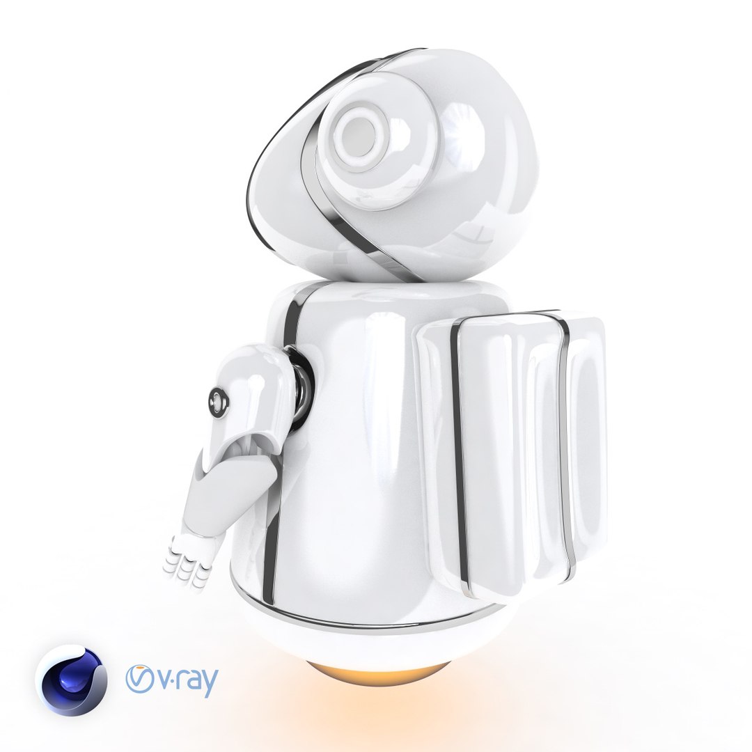 Robot Bot 3D Model - TurboSquid 1202043