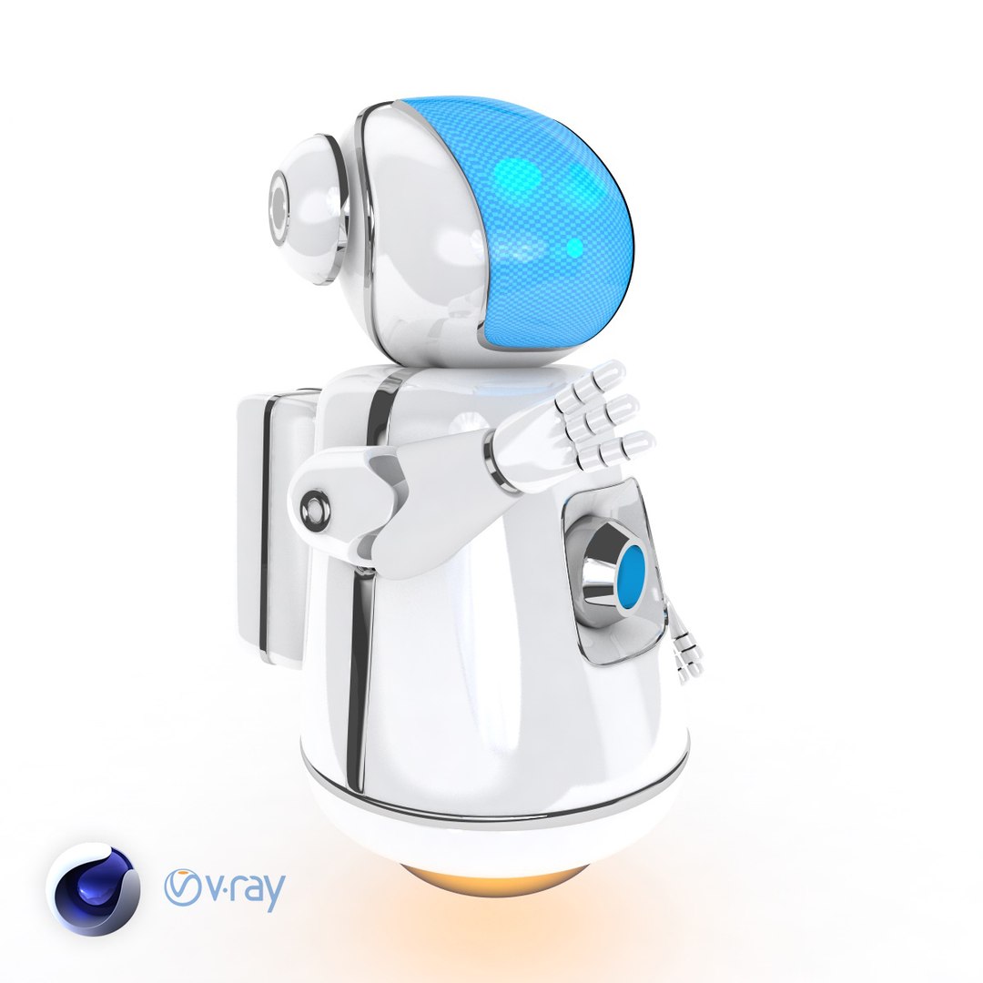 Robot Bot 3D Model - TurboSquid 1202043