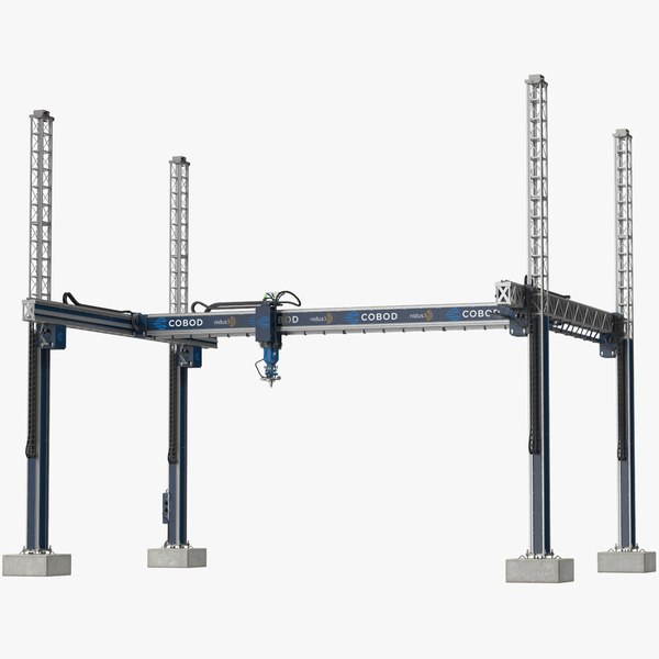 Cinema 4D에 장착한 주택 건설용 Cobod 3D 프린터 모듈 3D 모델 - TurboSquid 2330138