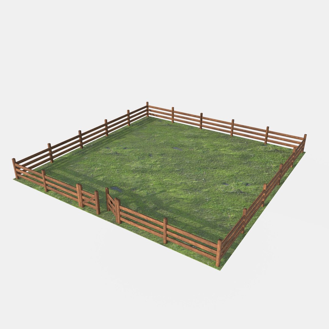 3D Corral For Livestock - TurboSquid 1941495