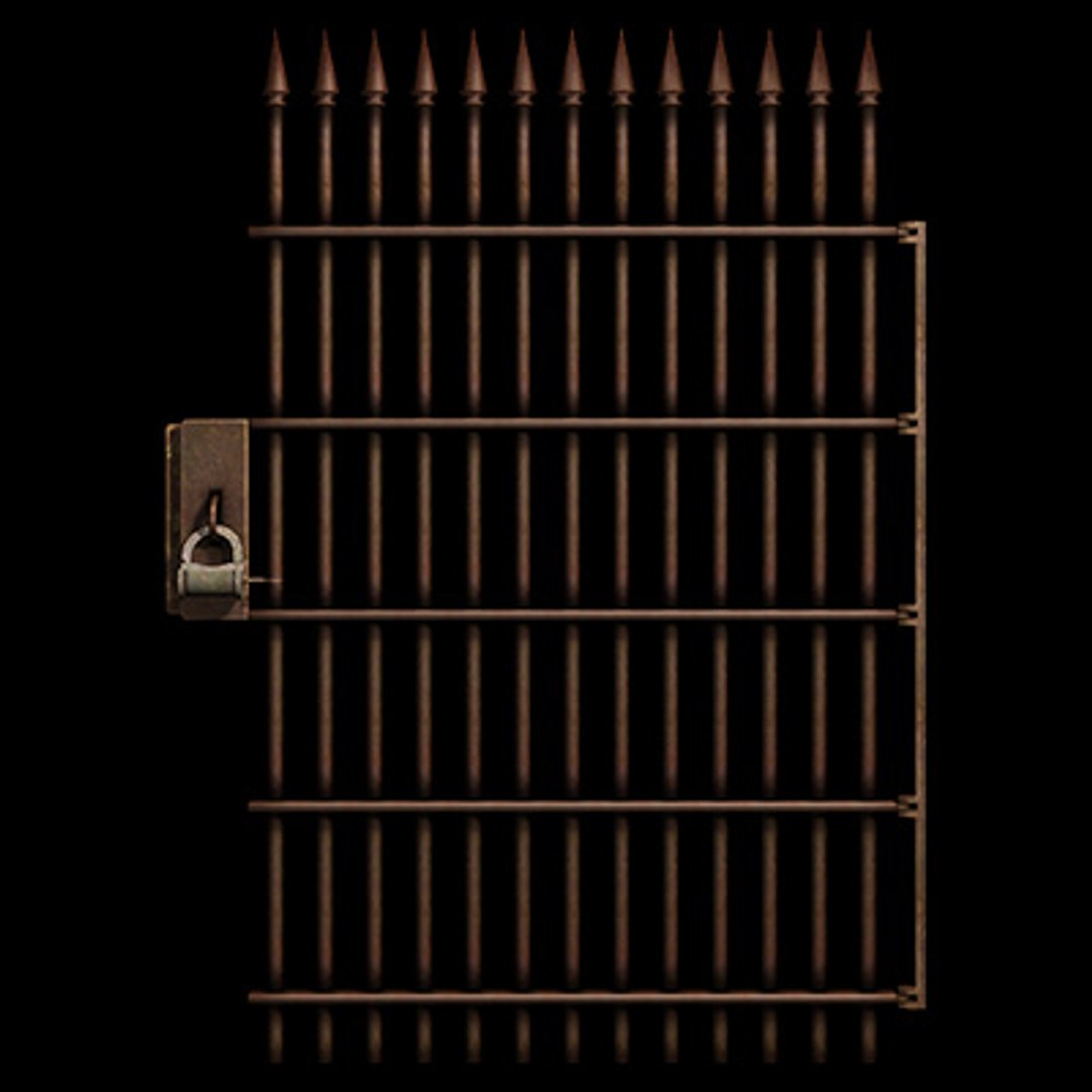 3ds Medieval Gate Lock