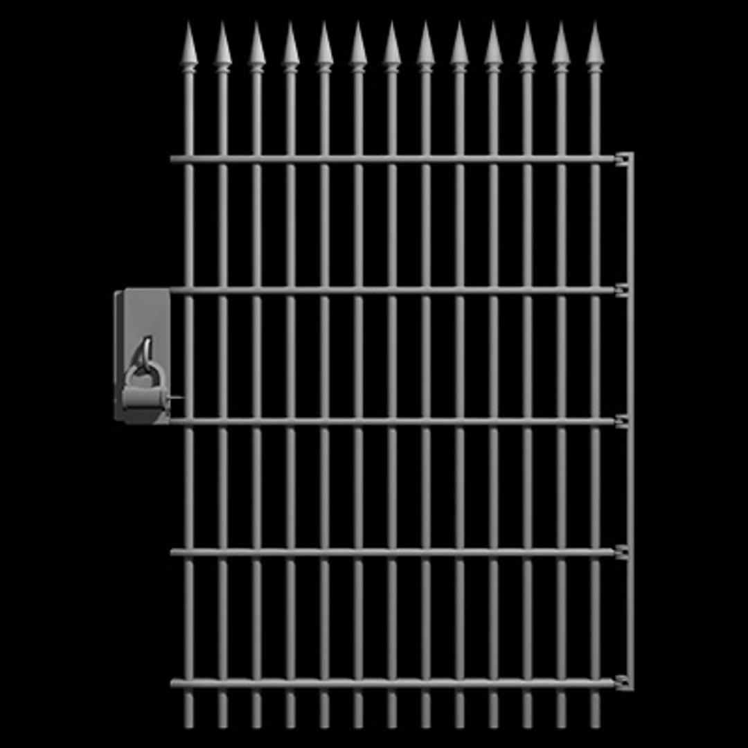 3ds Medieval Gate Lock