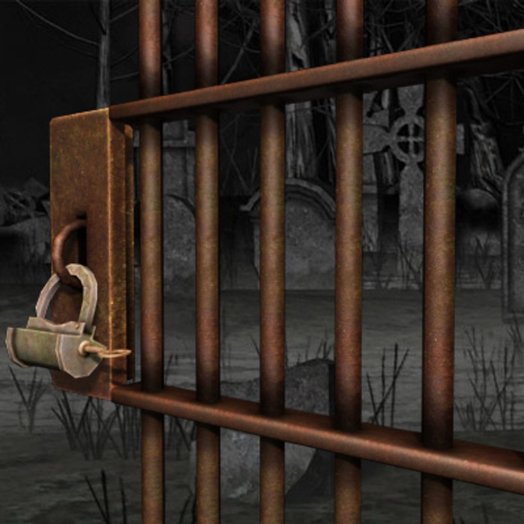 3ds Medieval Gate Lock