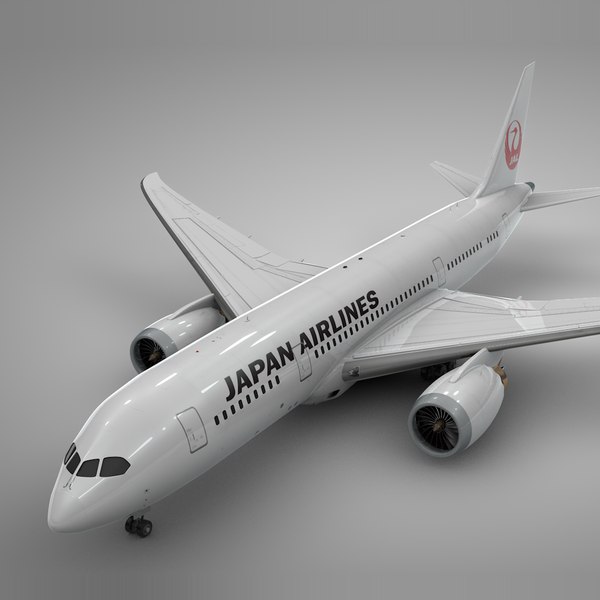 Japan Airlines 3D Models for Download | TurboSquid