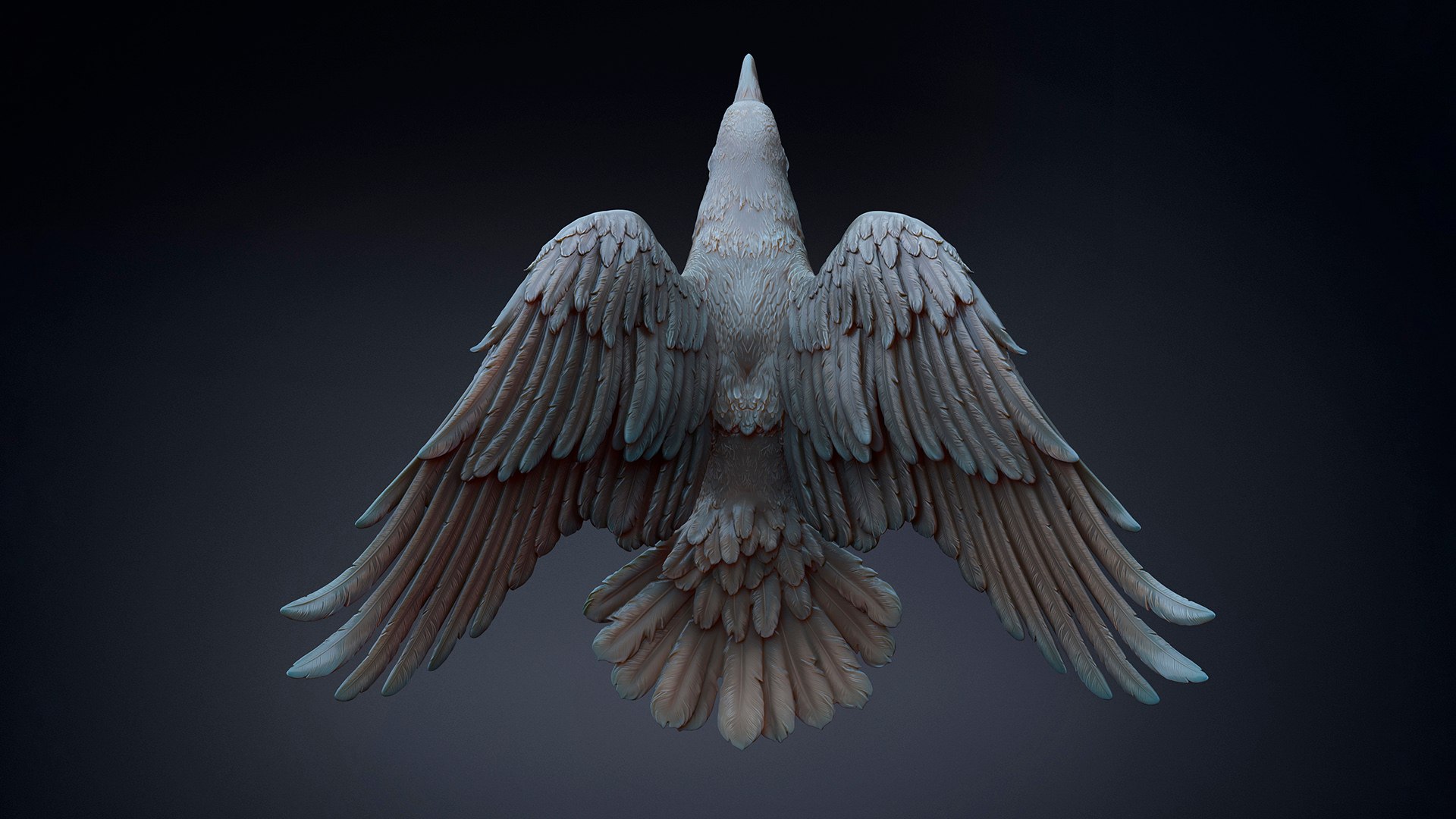3D Model Fly-Crow I 3D Sculpting - TurboSquid 2339667