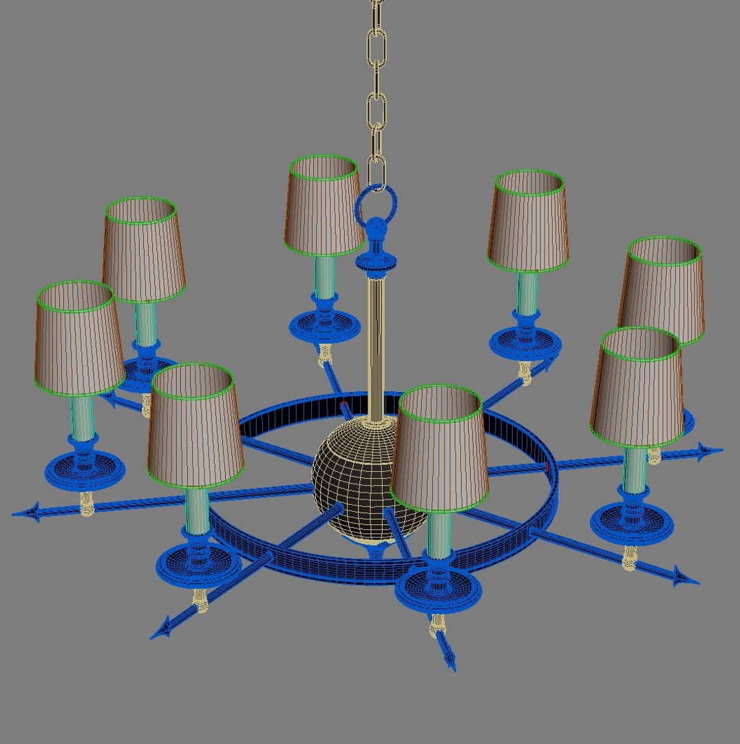 3d e f light model