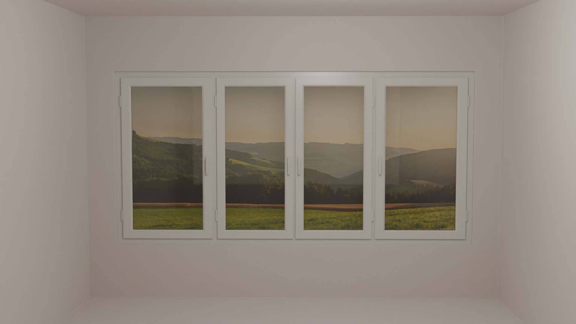 Plastic Windows Collection Of 6 Pieces 3D Model - TurboSquid 2258680