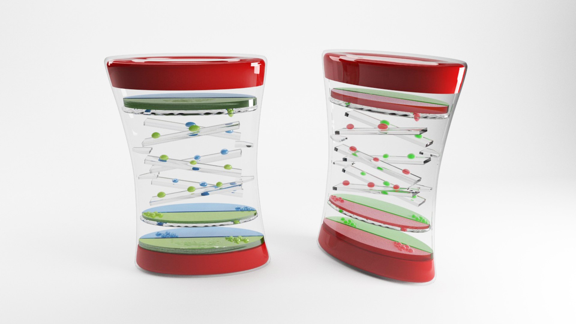 3d Water Timer Model