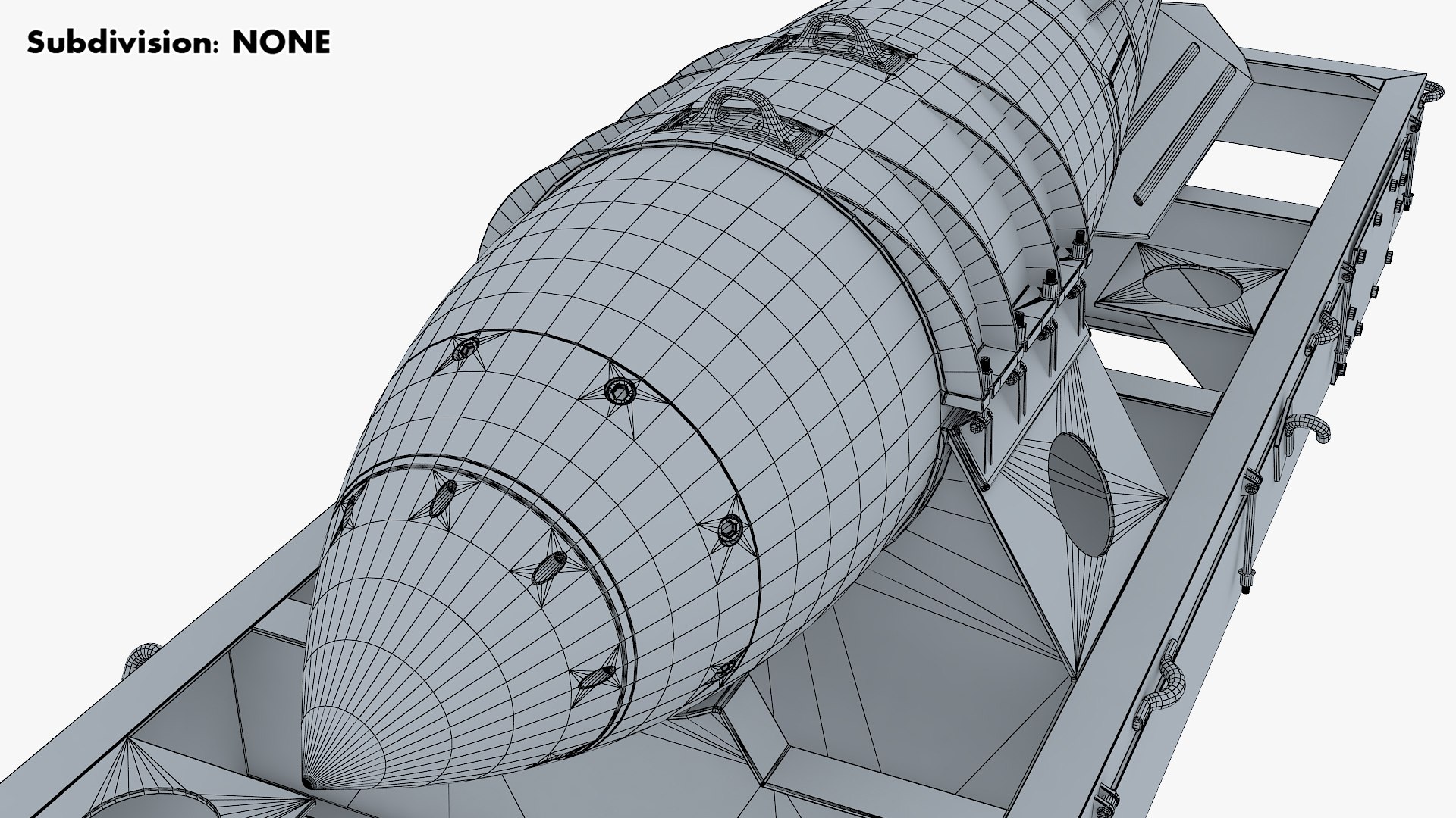 3D model nuclear aerial bomb v - TurboSquid 1535646