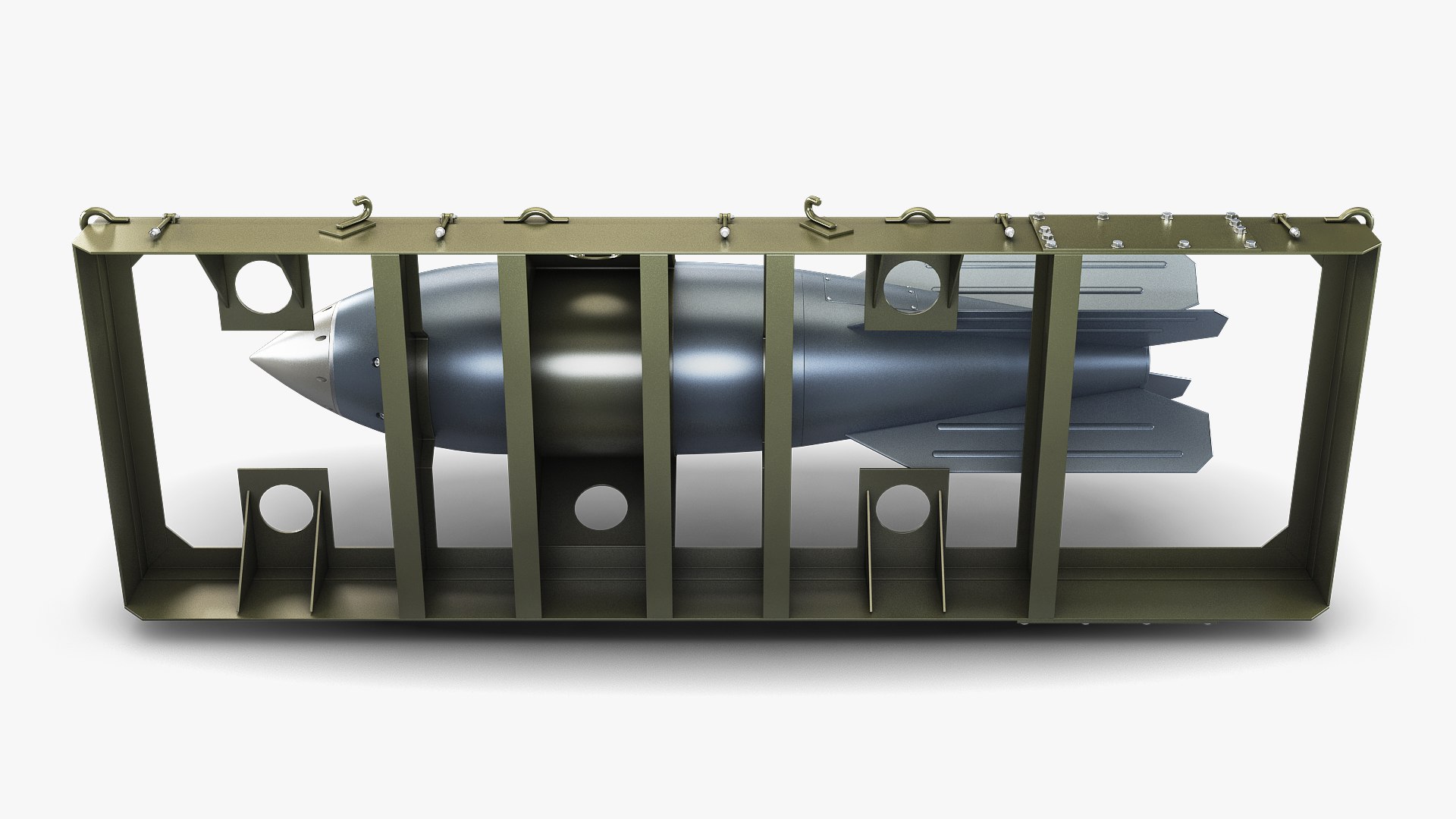 3D model nuclear aerial bomb v - TurboSquid 1535646