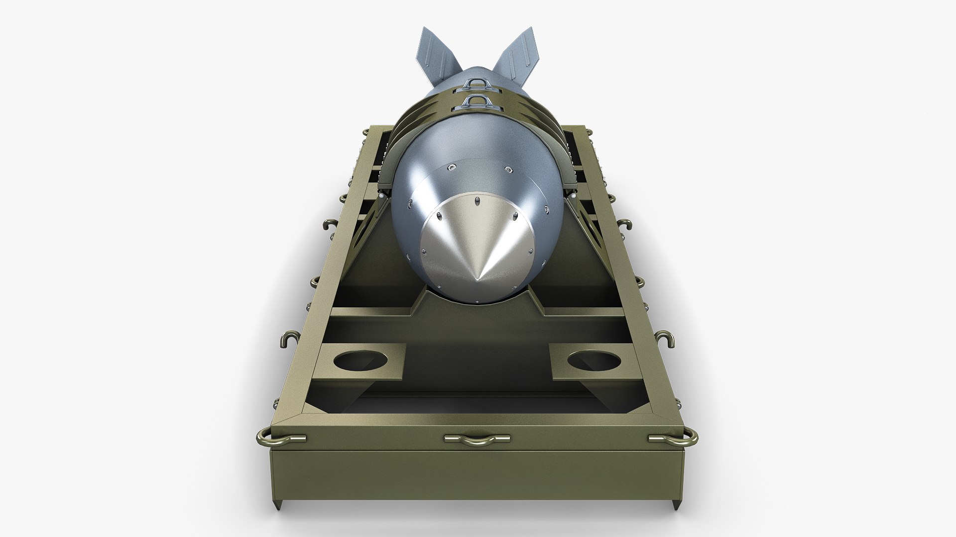 3D model nuclear aerial bomb v - TurboSquid 1535646