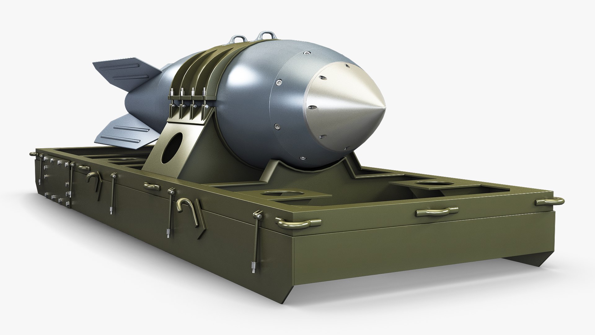 3D model nuclear aerial bomb v - TurboSquid 1535646