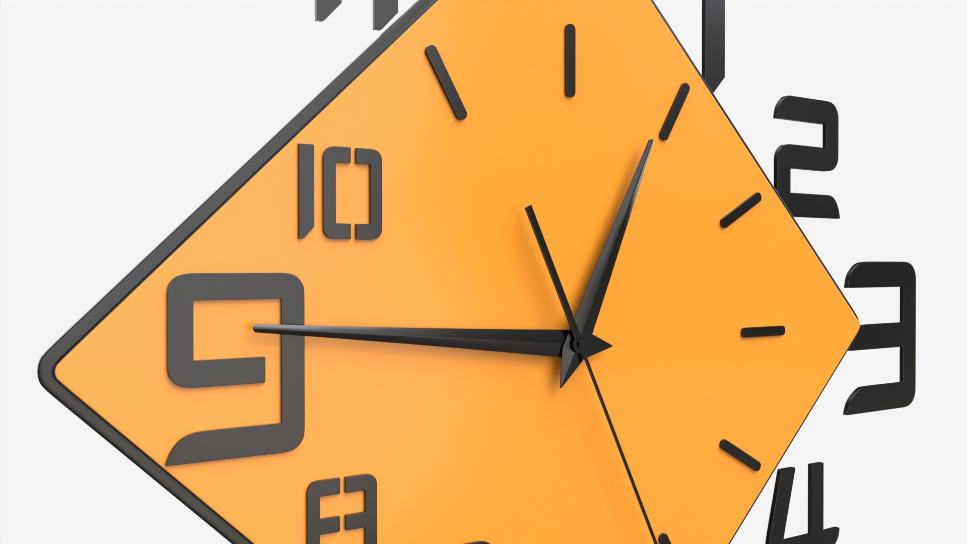3D Modern Design Large Wall Clock 10 model - TurboSquid 1934326