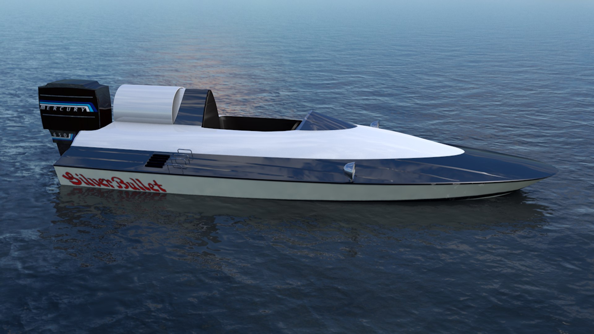 3D Speed Outboard Motor Racer - TurboSquid 1411213