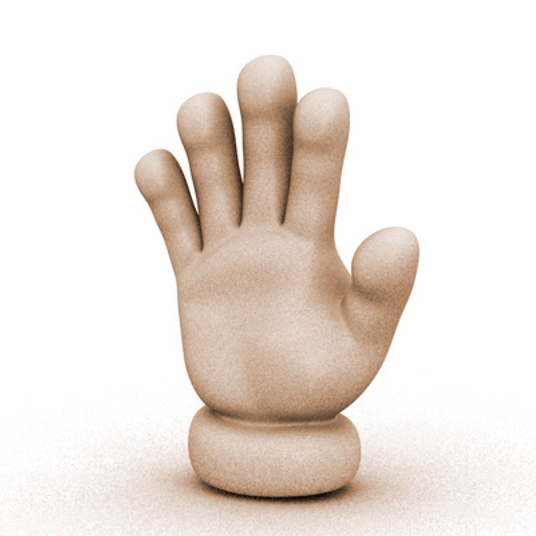 Hand Stick 3d Model