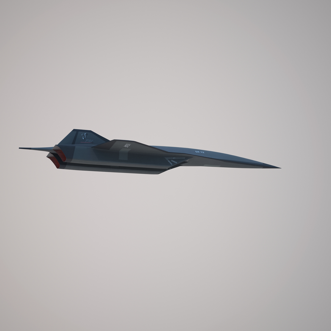 3d Model Lockheed Martin Sr-72