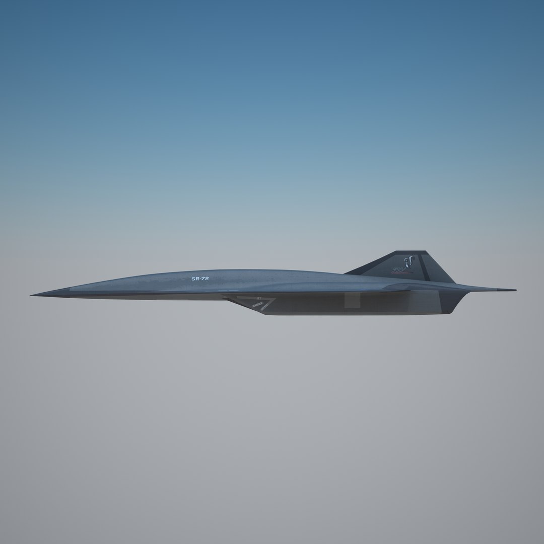 3d Model Lockheed Martin Sr-72