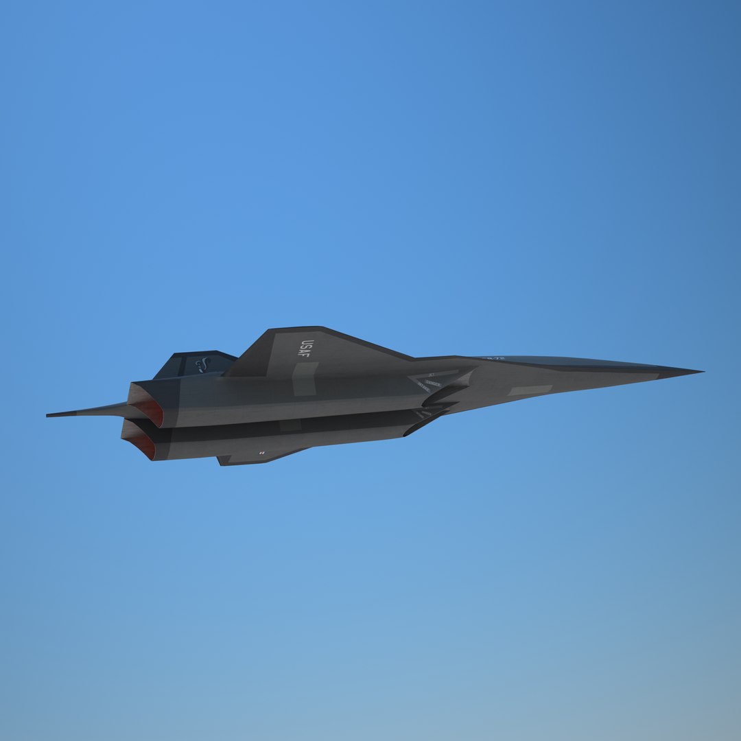 3d Model Lockheed Martin Sr-72