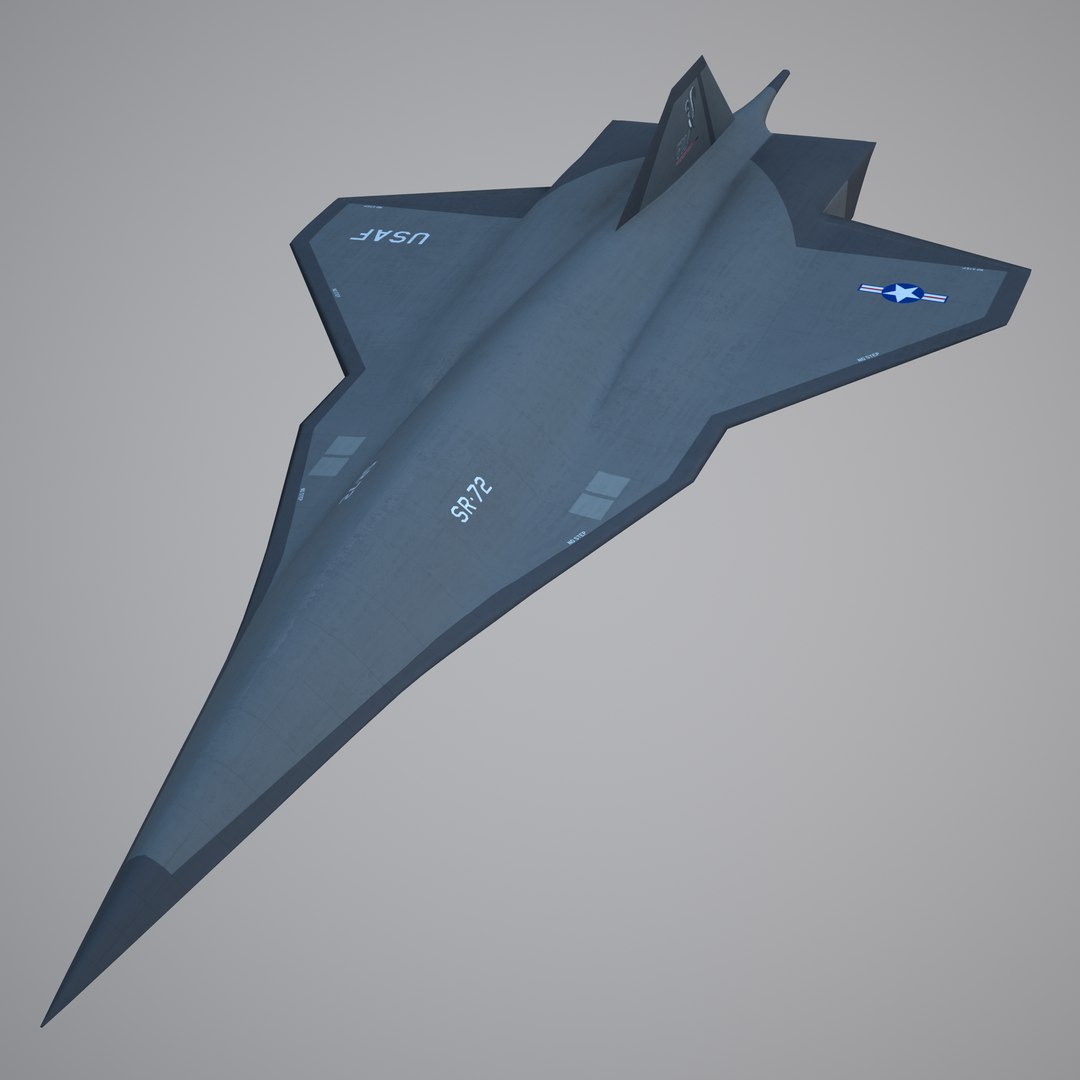 3d Model Lockheed Martin Sr-72