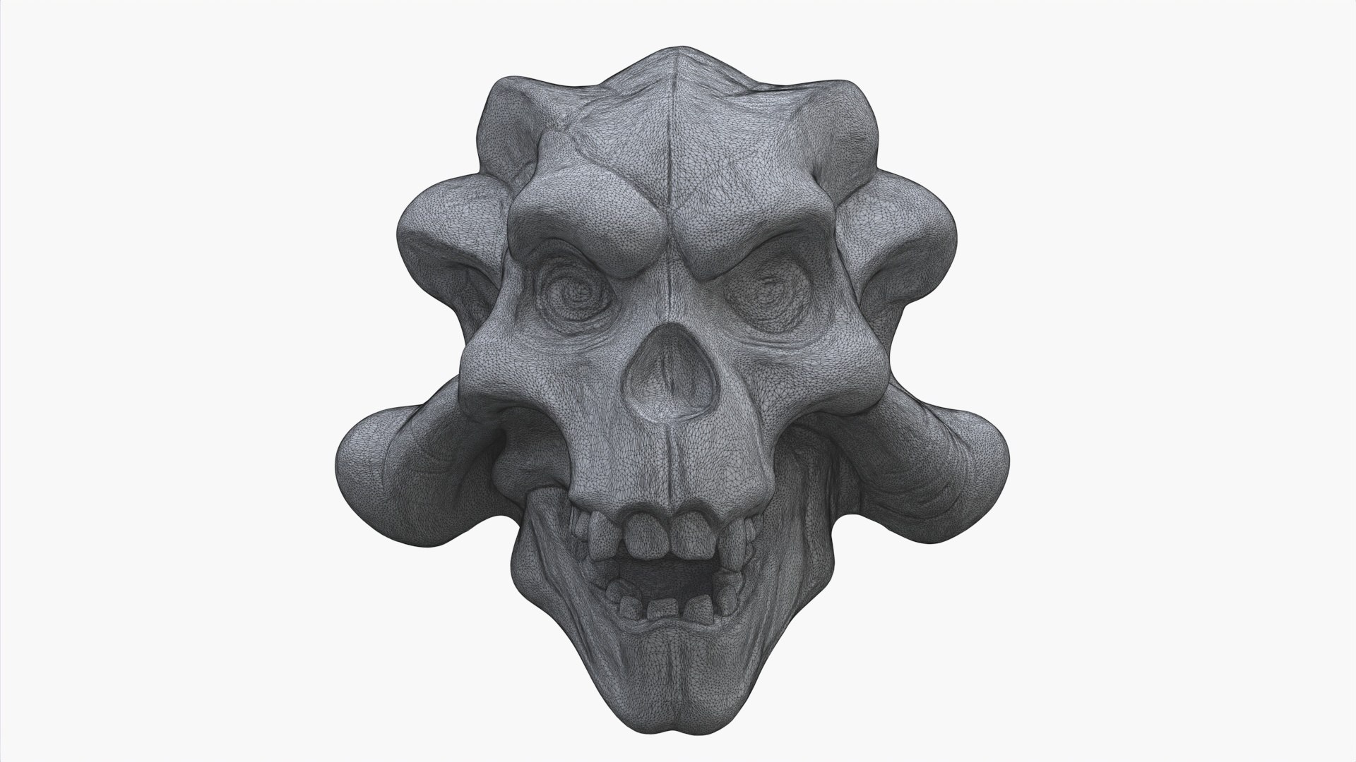 Skull Relief 43 3D - TurboSquid 2284222