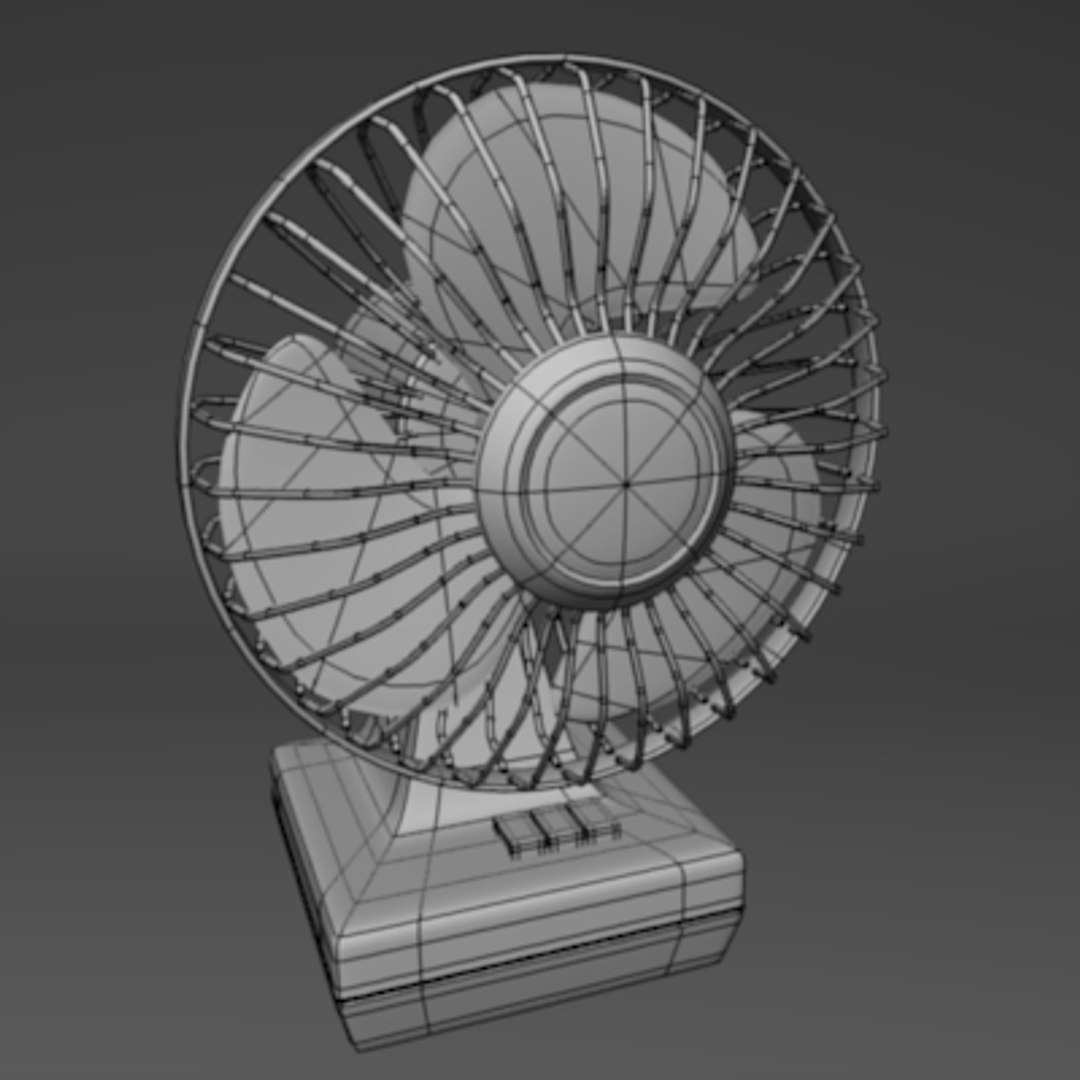 Fan 3d Model