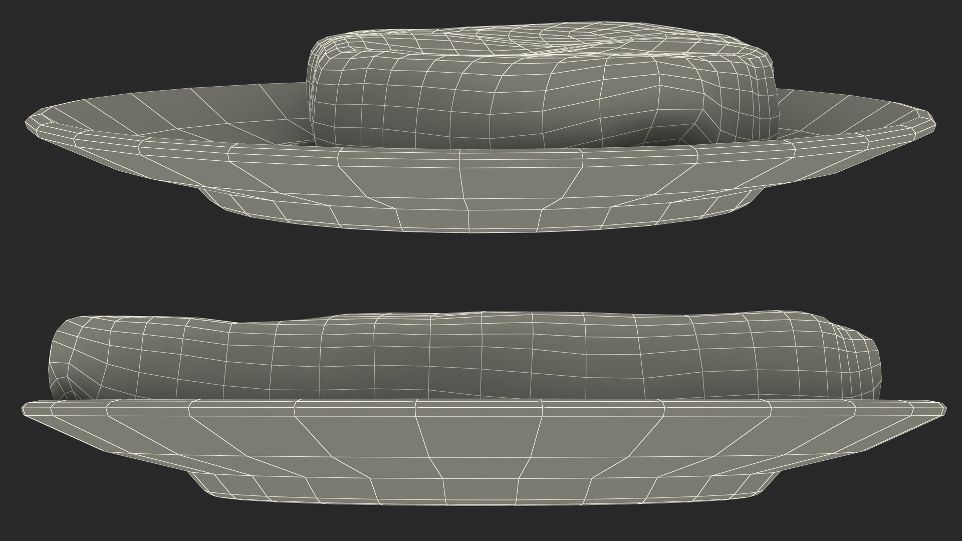 Meat Slice Fresh On Plates 3D Model - TurboSquid 1948561