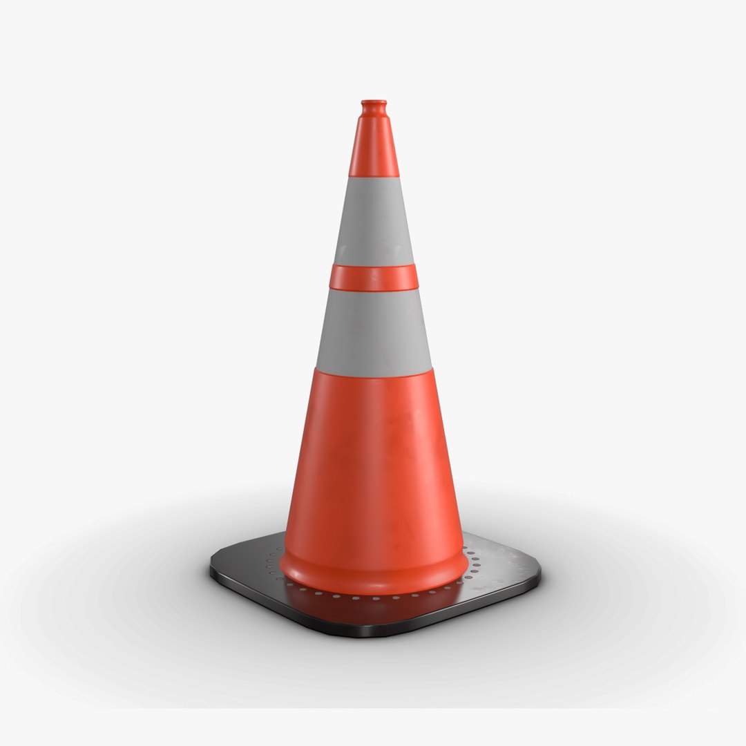 Traffic Safety Cone 3D Model - TurboSquid 1982324