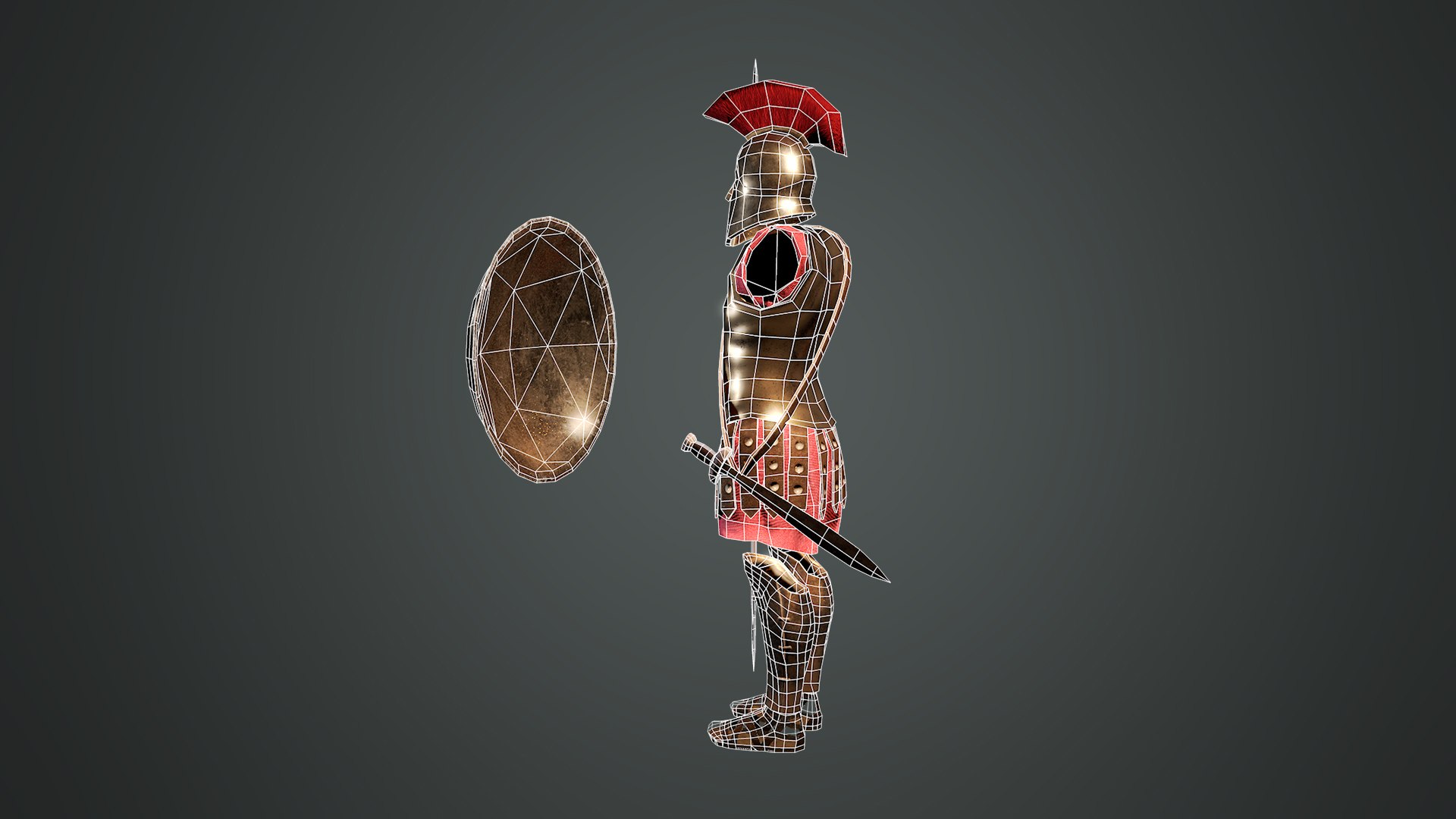 3D Model Ancient Greek Hoplite Armour - TurboSquid 1171308