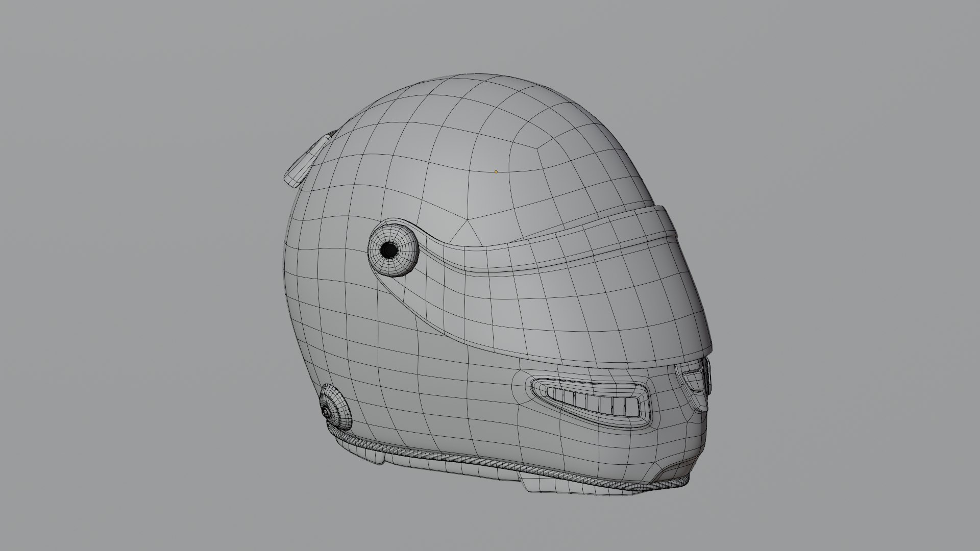 3D Racing Helmet Model - TurboSquid 2220370