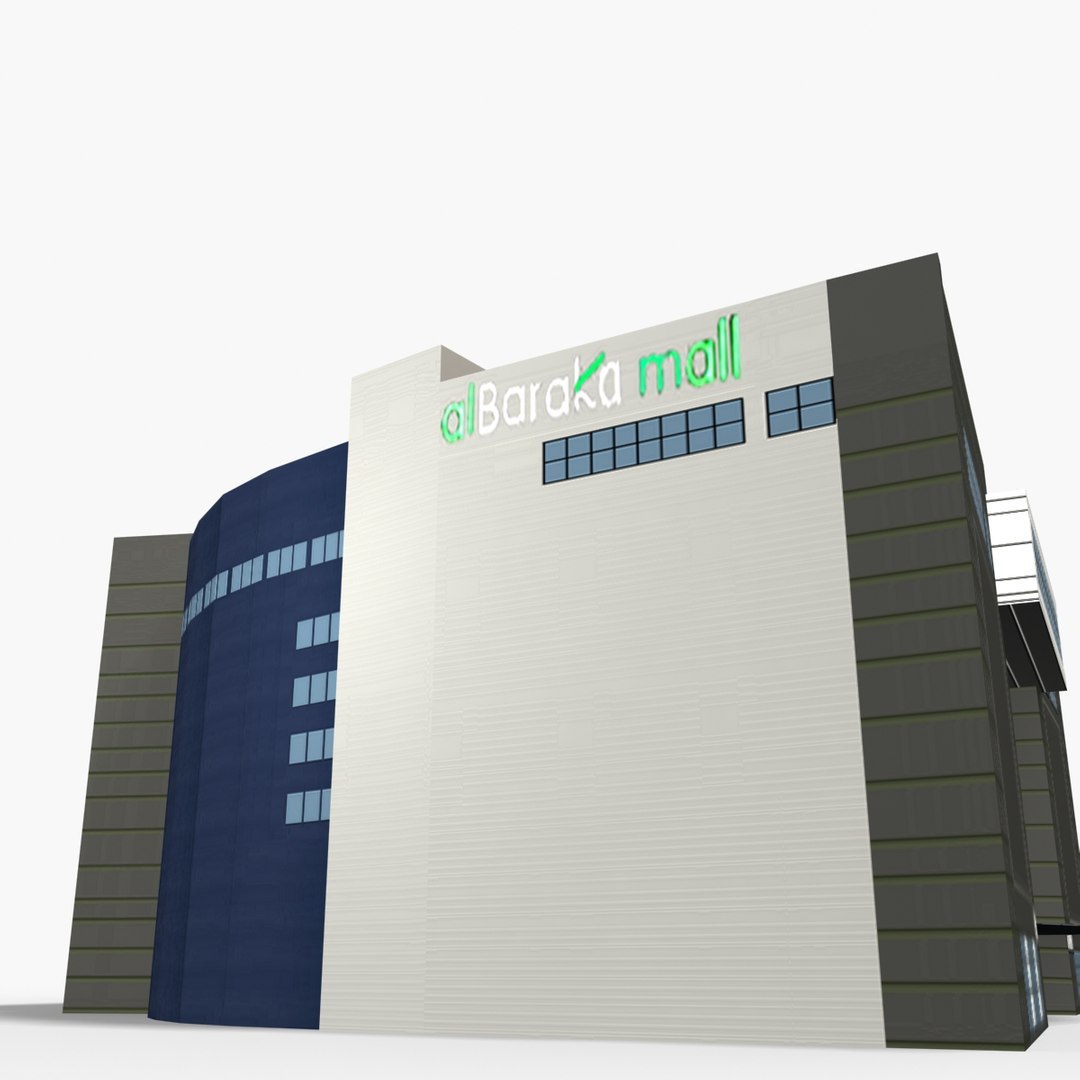 3D Sun Al Baraka Mall - TurboSquid 1304379