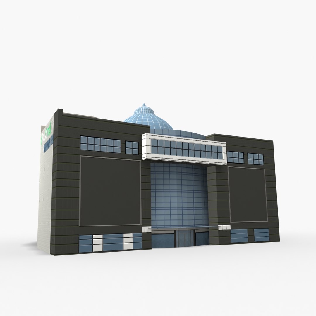 3D sun al baraka mall - TurboSquid 1304379