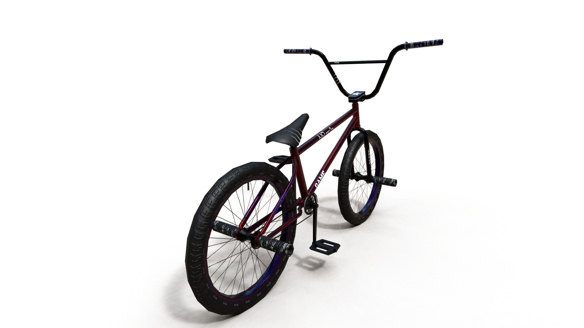 Low Poly BMX Bicycle With 4K PBR Texture 3D Model - TurboSquid 2174017
